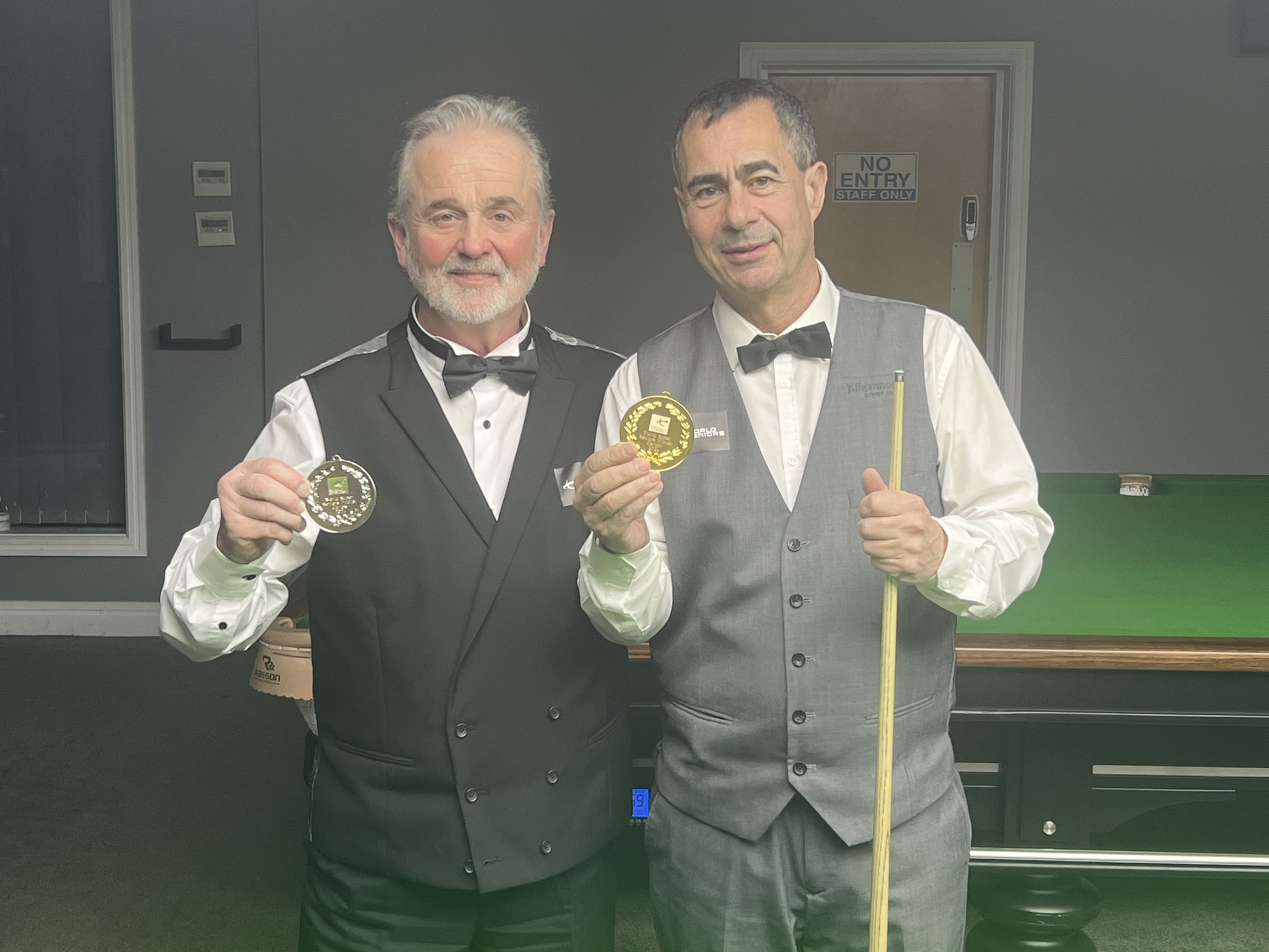 Michael Judge Captures Crucible Return - WSS | World Seniors Snooker