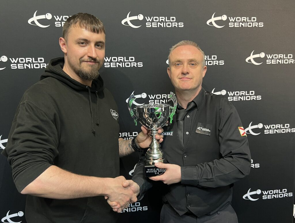 Aaron Canavan Secures Back-To-Back Titles - WSS | World Seniors Snooker