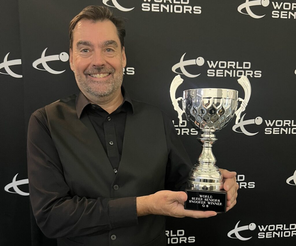 Aaron Canavan Secures Back-To-Back Titles - WSS | World Seniors Snooker